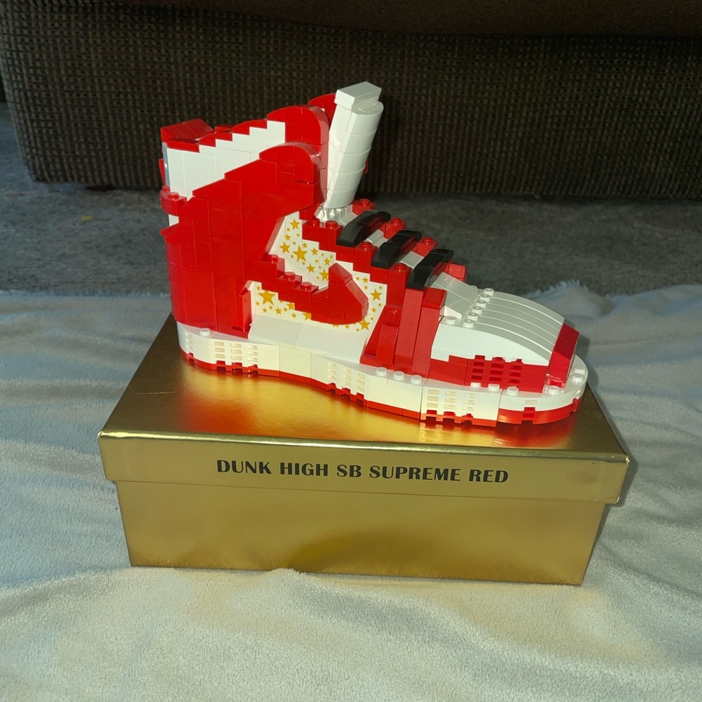 Nike Dunk High Supreme Lego Kickbrick - Gem